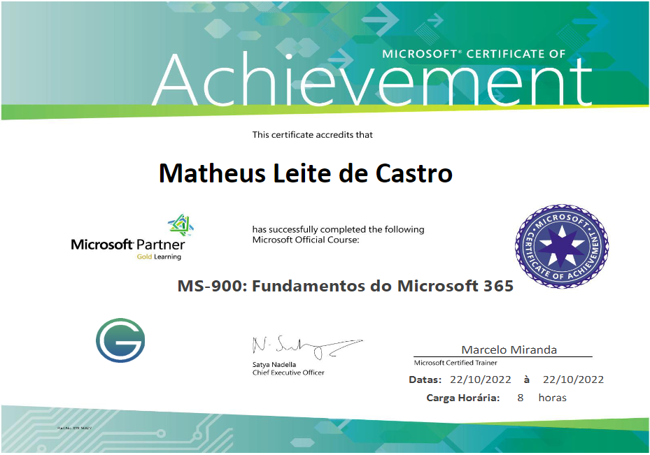 GitHub - matheuslei/Certificados: Repositório para certificados