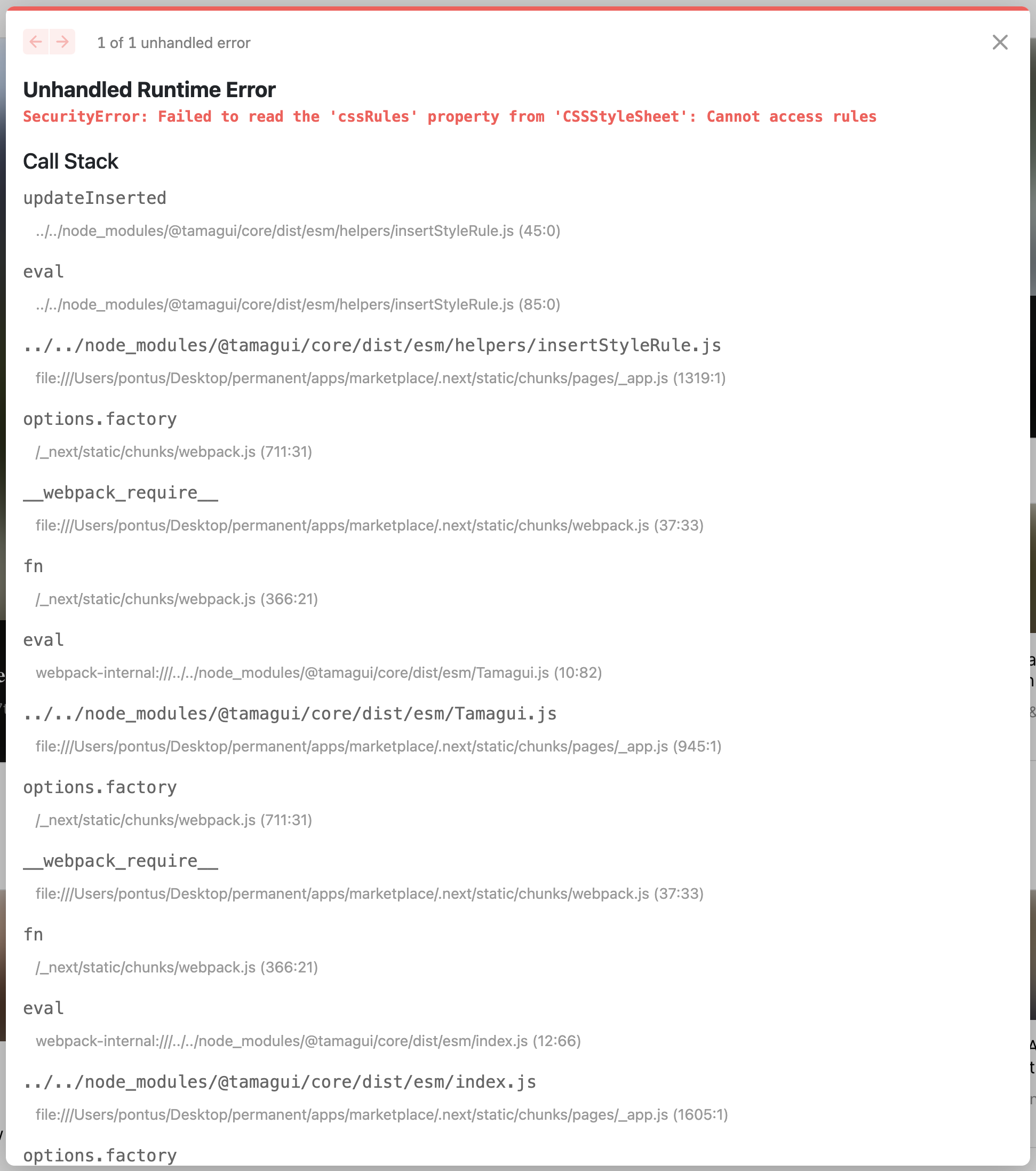 Font Optimization (Next.js) error · Issue #148 · tamagui/tamagui · GitHub