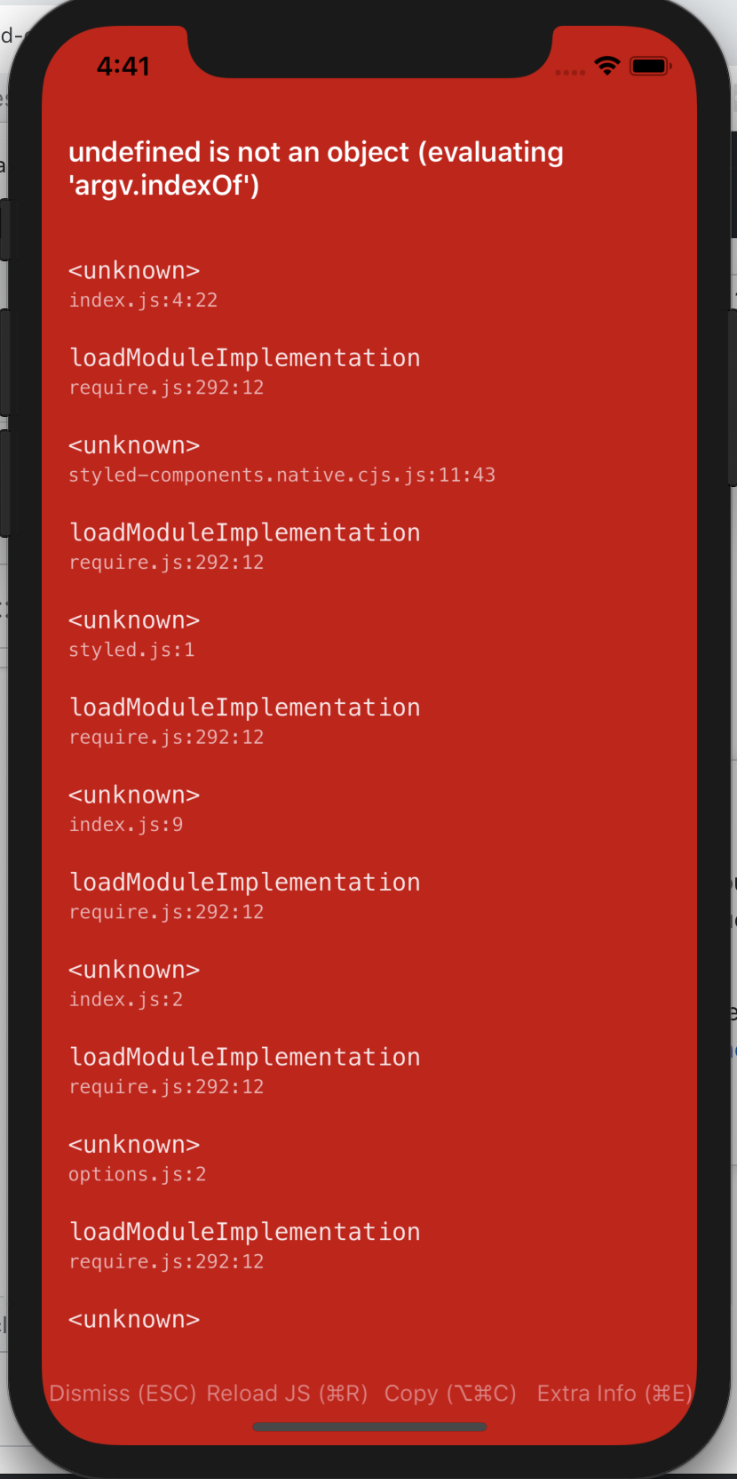 [v4.0.0-beta.9] - argv.indexOf undefined (React Native) · Issue #2044 · styled-components/styled ...