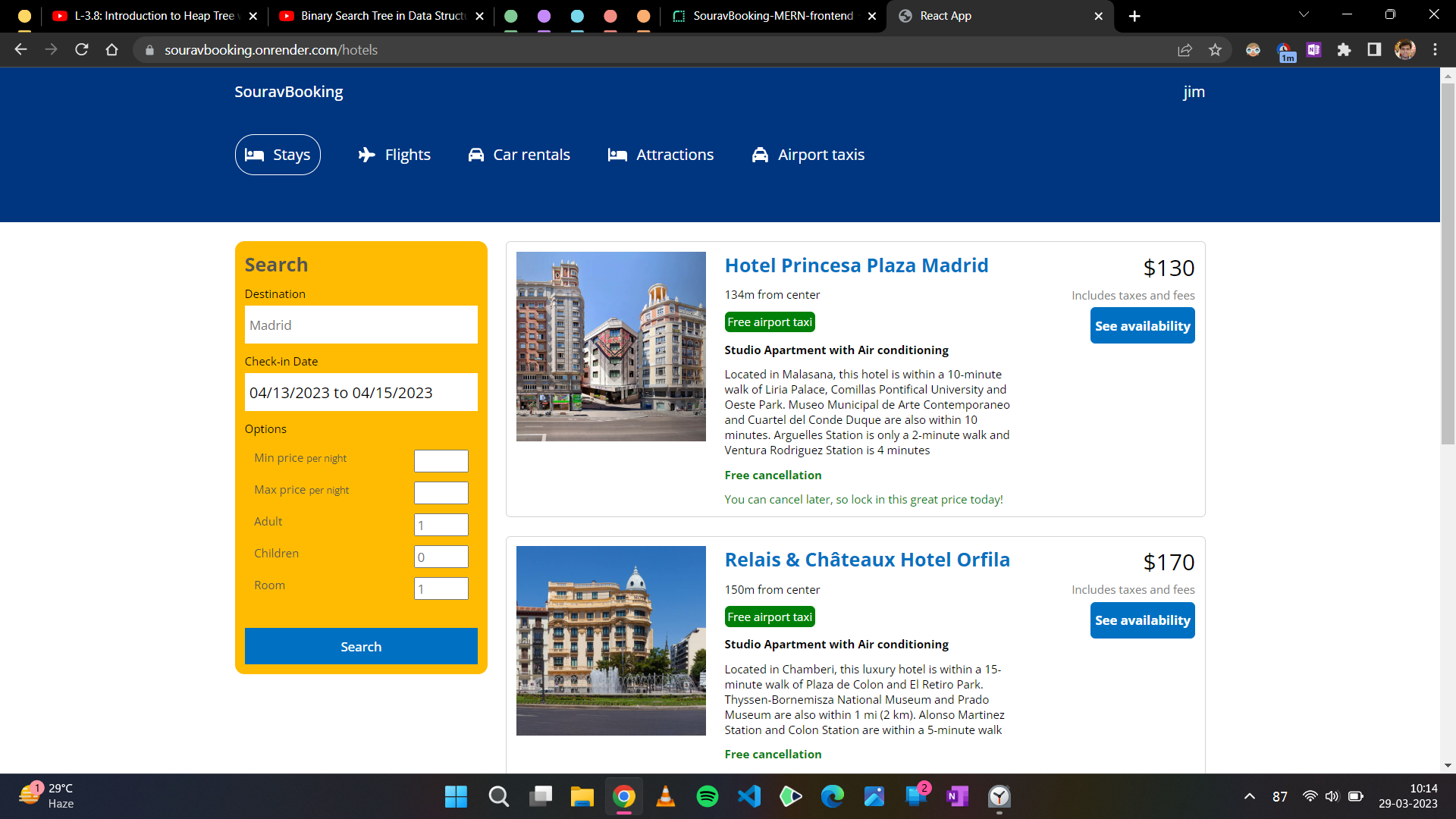 GitHub - SouravRaj32/SouravBooking-MERN-Web-App: SouravBooking : MERN Stack Hotel Booking App ...