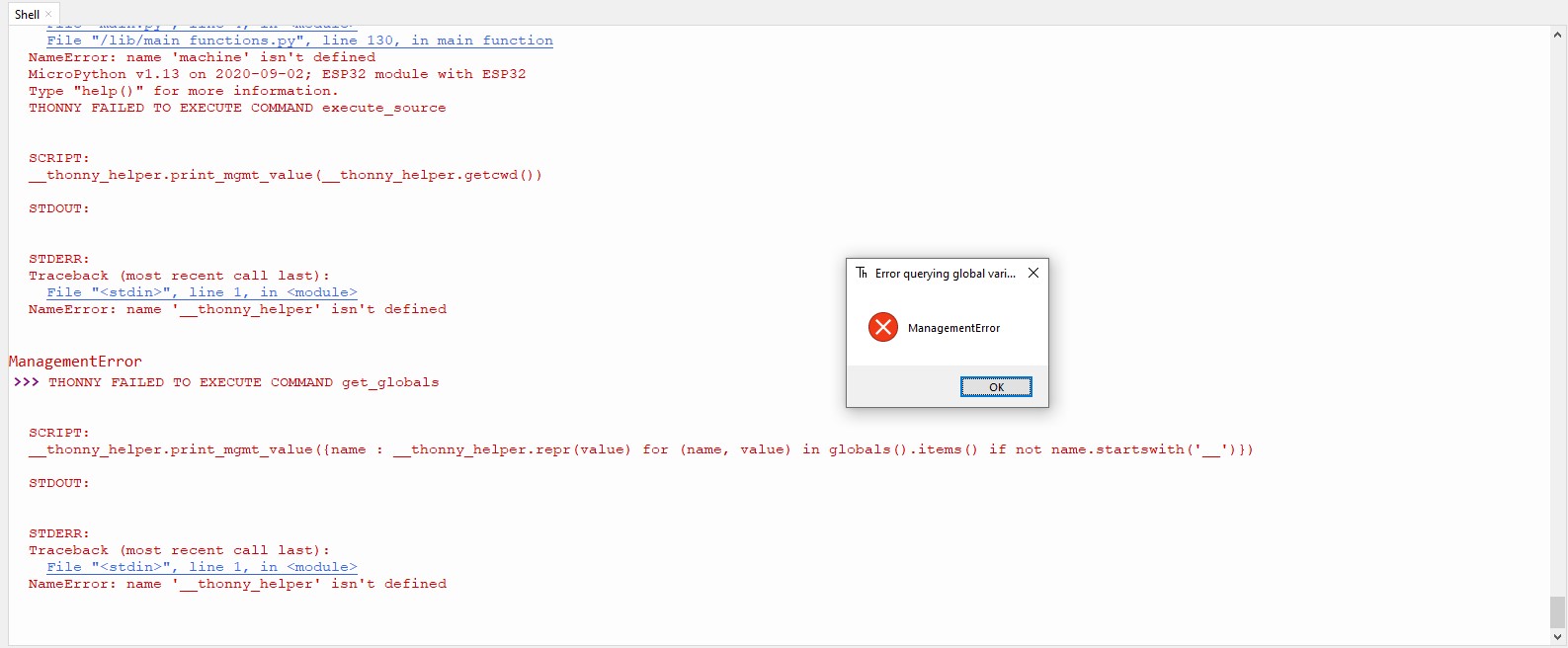 ManagementError · Issue #1538 · thonny/thonny · GitHub