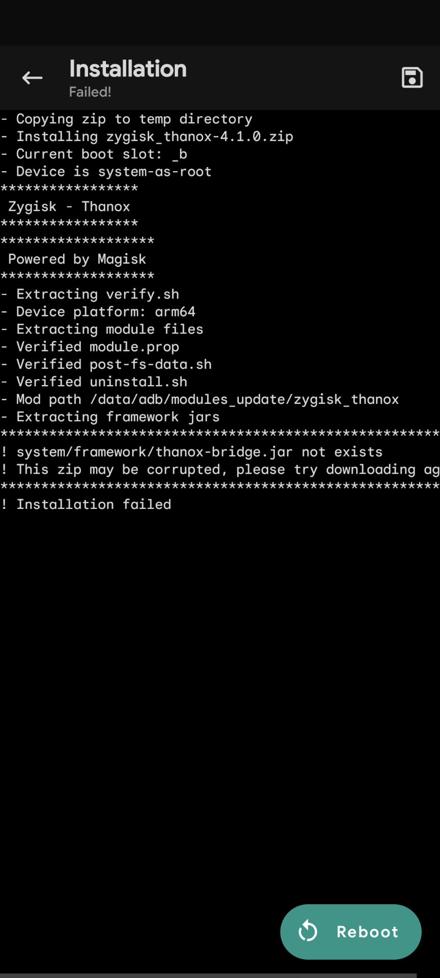 Magisk版缺少system/framework/thanox-bridge.jar · Issue #607 · Tornaco/Thanox · GitHub