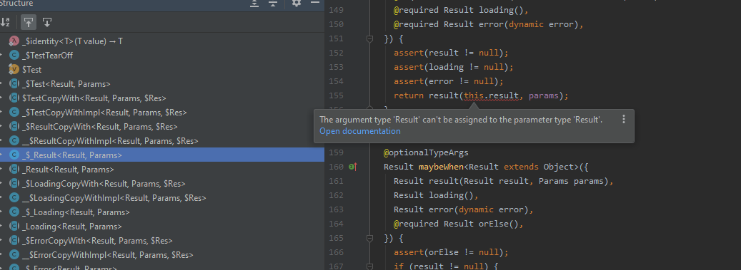 Class With 2 Generics · Issue 183 · Rrousselgit Freezed · Github
