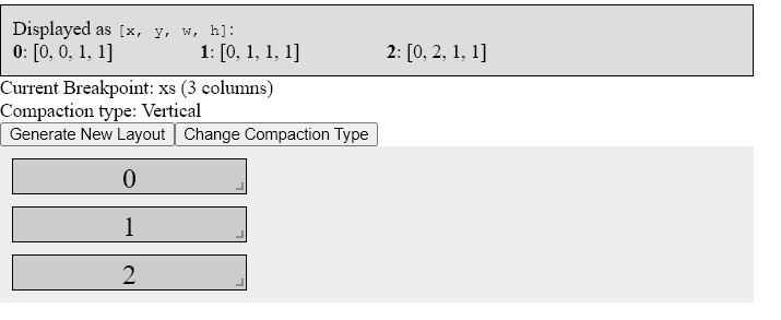 Small Grid Strange Placement · Issue 1926 · React Grid Layout React Grid Layout · Github