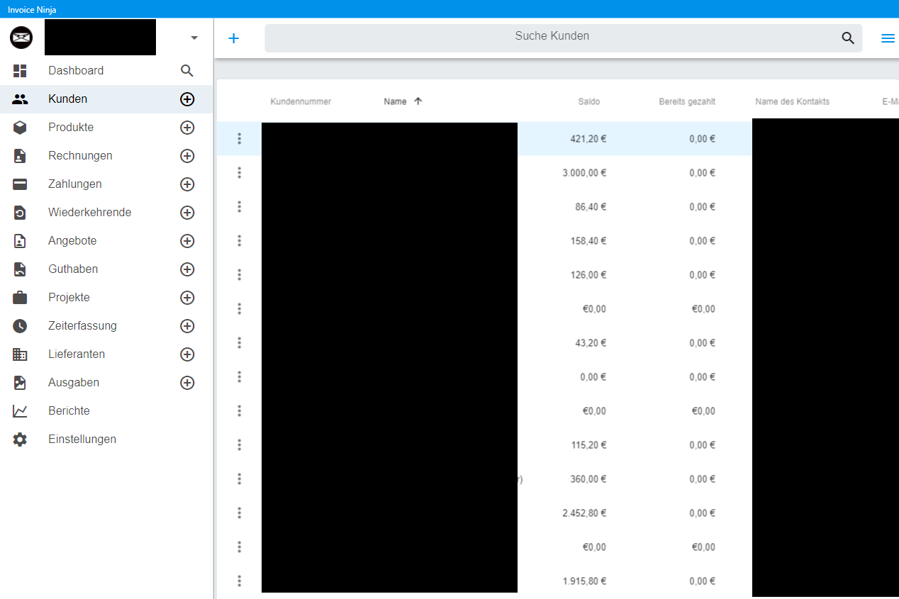 Euro Sign is randomly left or right in the Client Table · Issue #174 · invoiceninja/admin-portal ...