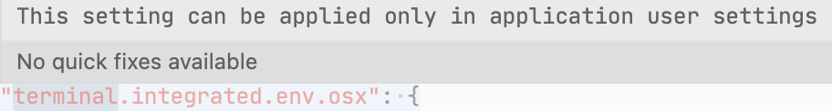 terminal.integrated.env.osx in workspace settings stopped working ...