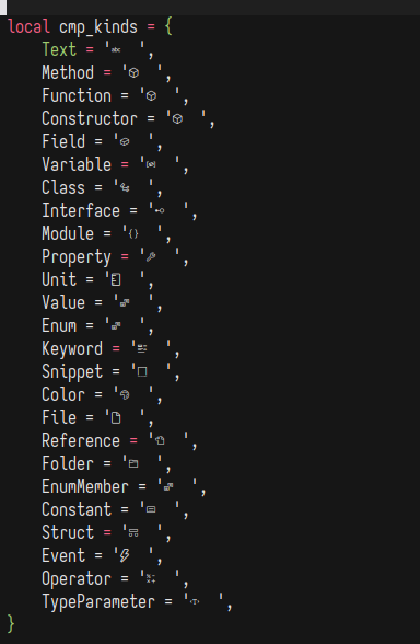 Increase size of vscode codeicons · Issue #951 · hrsh7th/nvim-cmp · GitHub