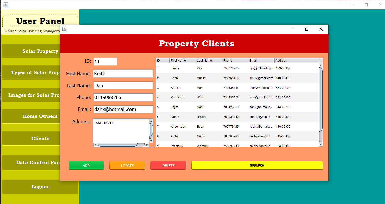 Github Laucherr Solar Housing Management App A Housing Management