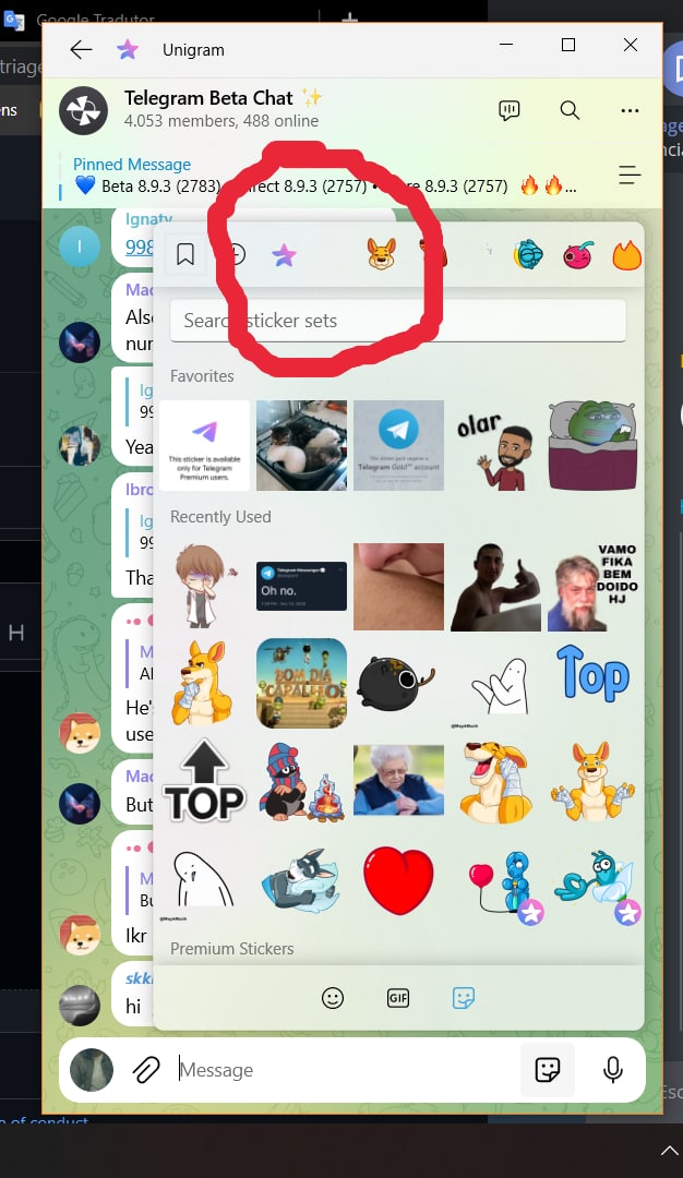 Stickers panel does not display icon for "group stickers" · Issue #2823 ...