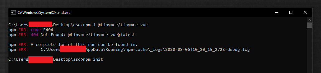 Can't install tinymce-vue (URGENT - Affecting Production Builds) · Issue #162 · tinymce/tinymce ...