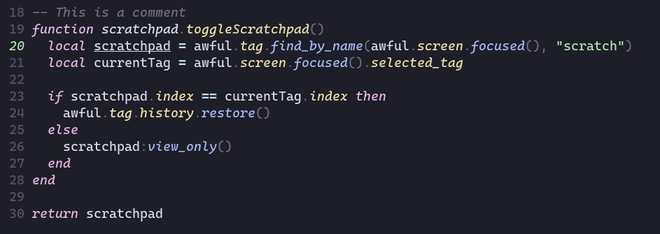 Brighter color for brackets · Issue #77 · catppuccin/nvim · GitHub