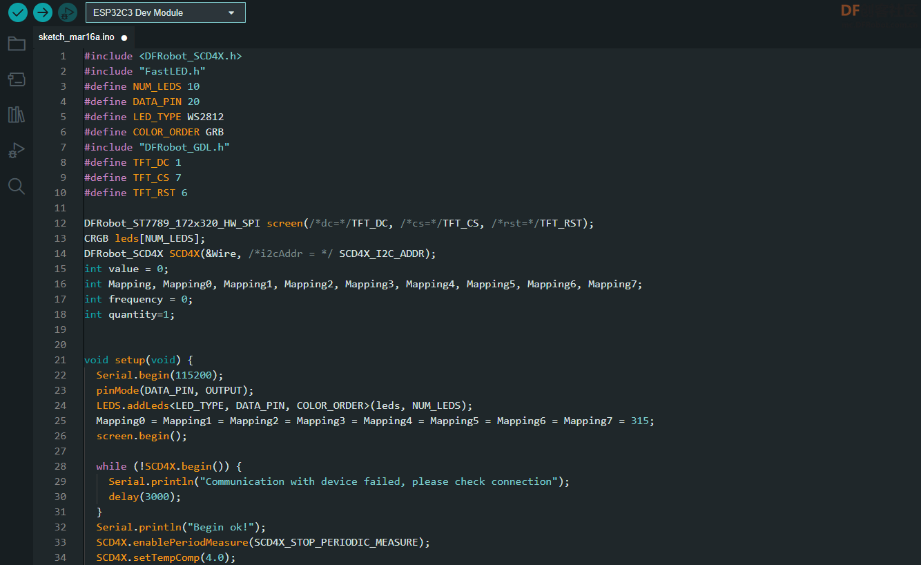 DFRobot/CO2_Concentration_Alert_Keychain