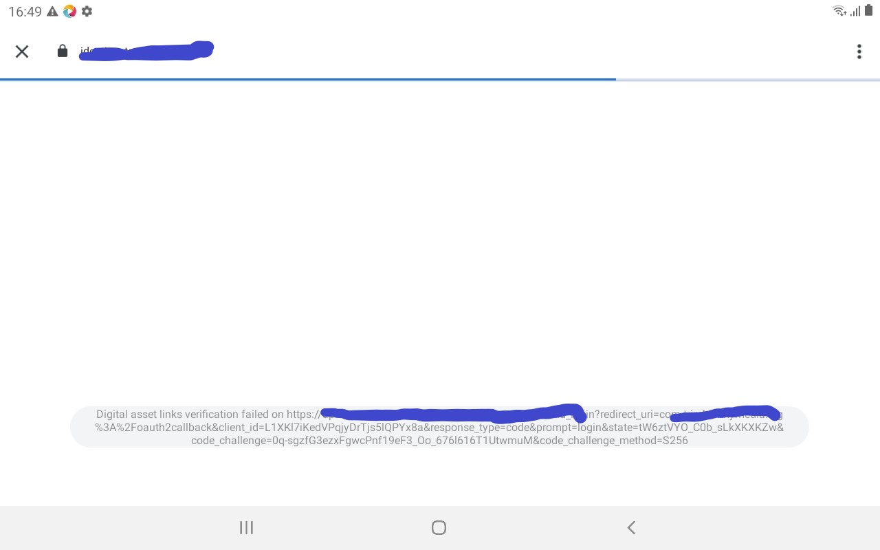 Trusted Web Activity not removing URL bar · Issue #653 · openid/AppAuth-Android · GitHub