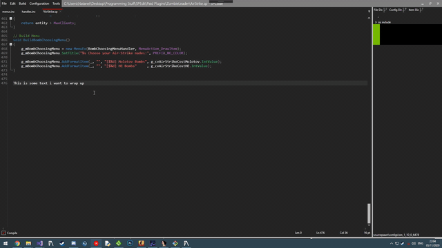 Enclose selection instead of replace · Issue #45 · SPCodeOrg/SPCode · GitHub
