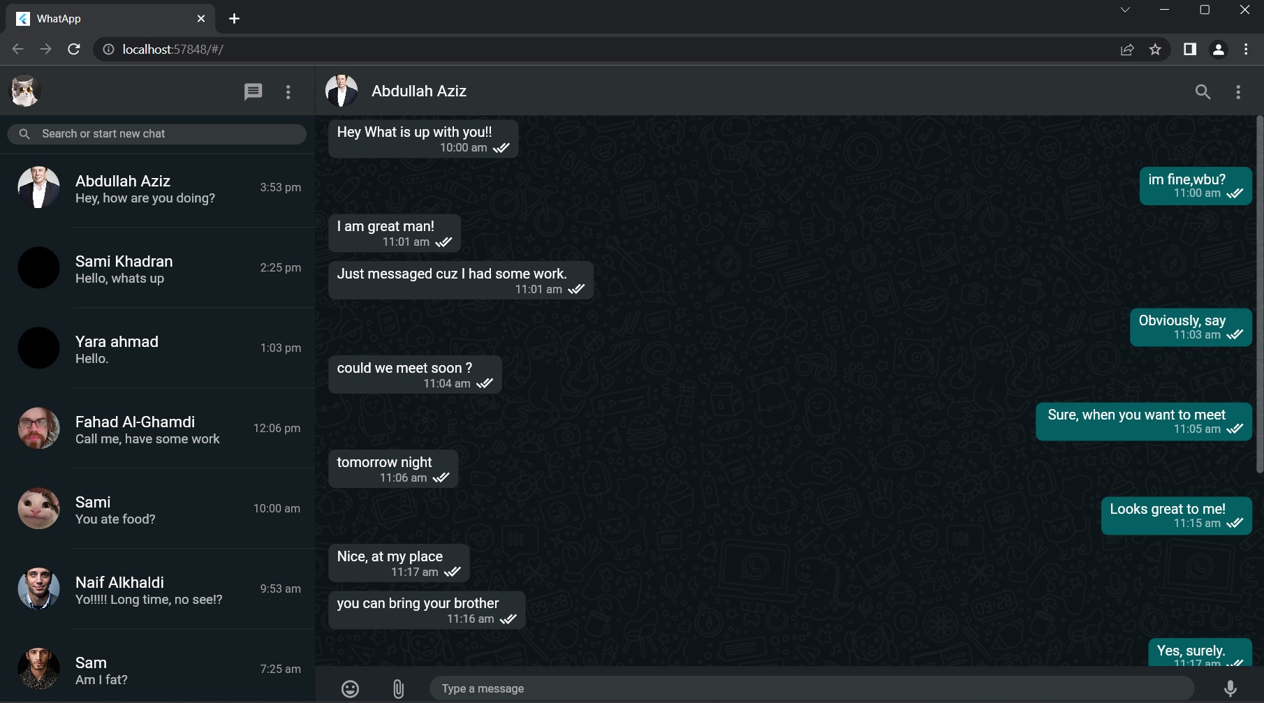 GitHub - mohammedAlmaghlouth/WhatsApp: WhatsApp Cloned With Flutter