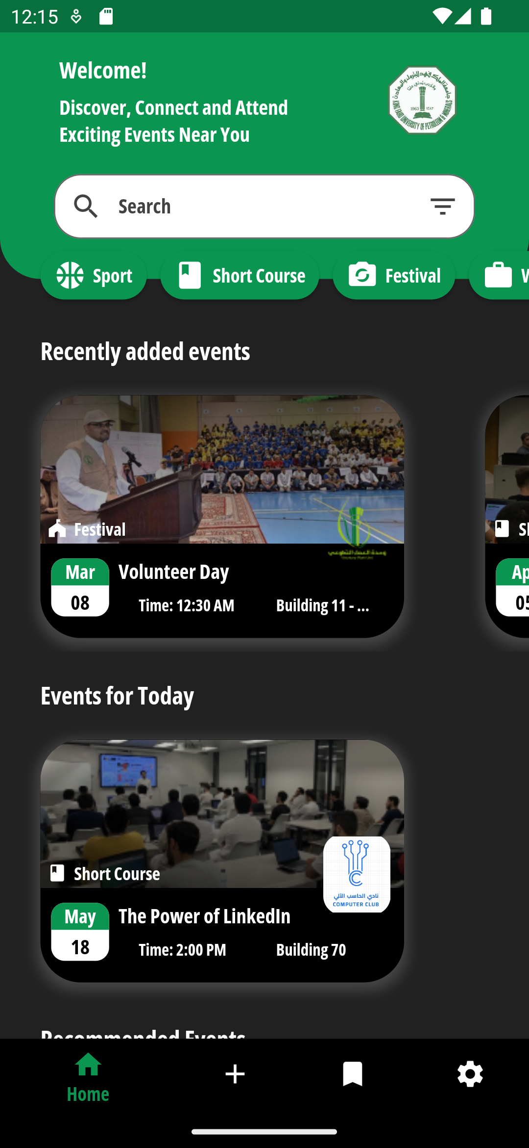GitHub - KFUPMCC/kfupm_events: an events application built on flutter ...