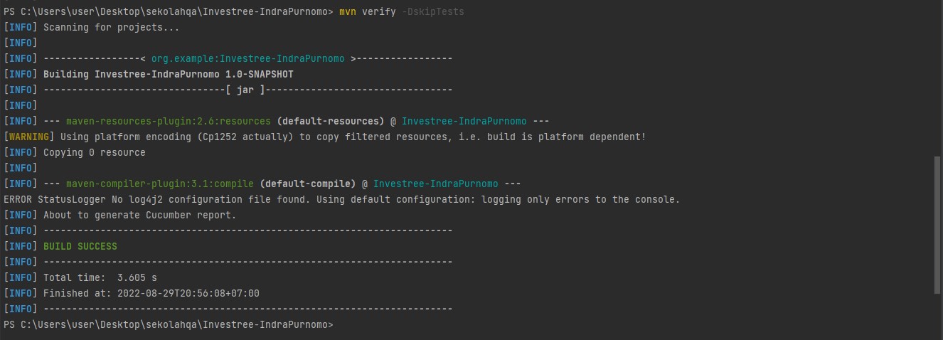GitHub - Indrapurnomo29/Investree-IndraPurnomo