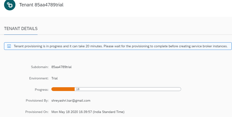 Set Up Your SAP Cloud Platform Integration Tenant · Issue #4020 · sap-tutorials/Tutorials · GitHub
