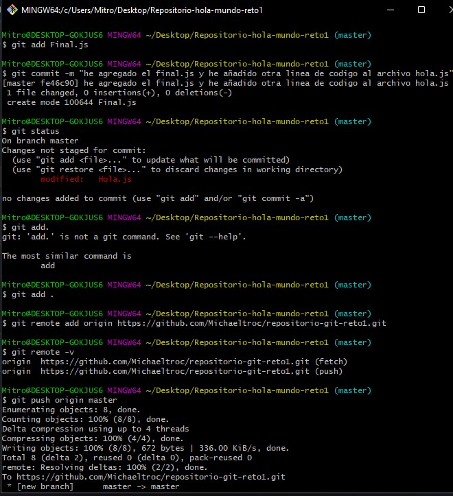 GitHub - Michaeltroc/repositorio-git-reto1