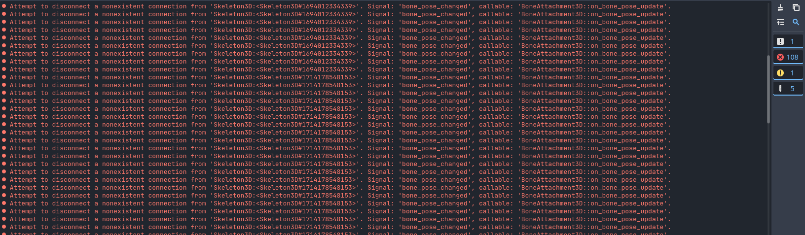 Signal Connection Issues When Opening A Project Using Boneattachment3d But It Isnt The Last 6473