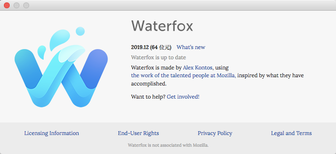 Waterfox not detecting any updates - again... · Issue #1352 ...