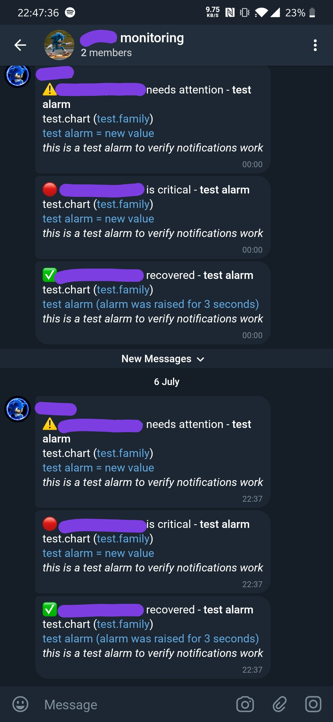 Alarm Notification Not Sent With Kickstart Static64sh Installation · Issue 9494 · Netdata 