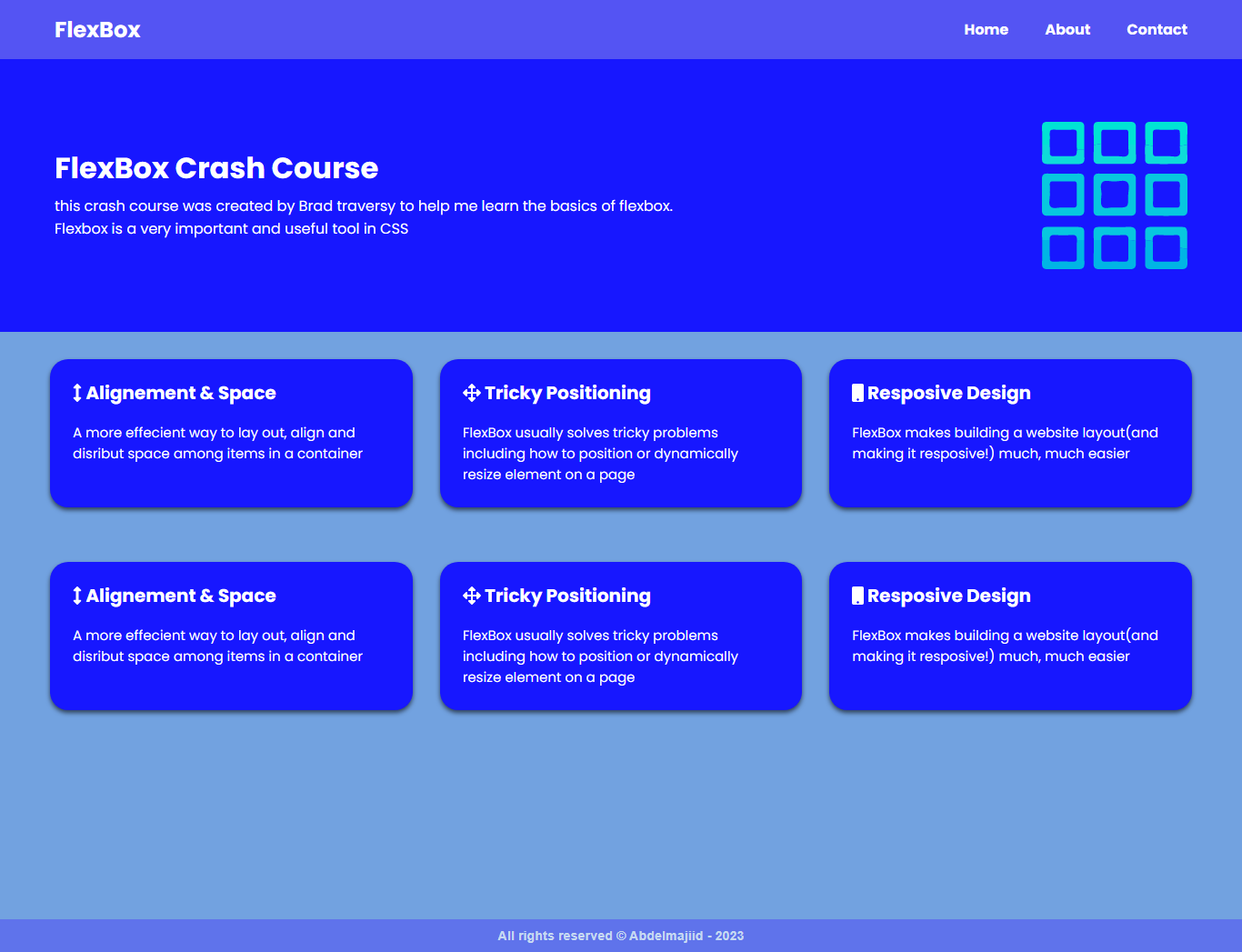 GitHub - abdelmajiid/FlexBox-Training