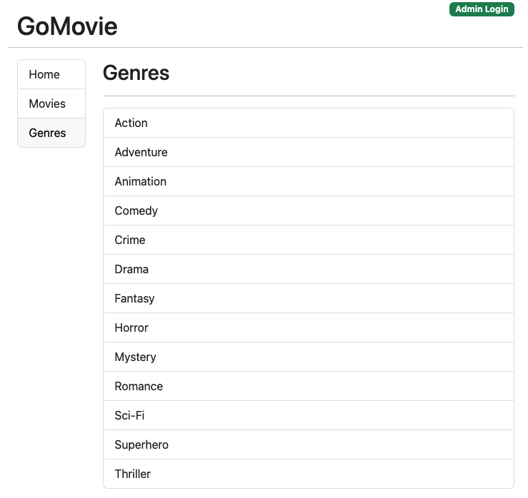 GitHub - daisyyedda/GoMovie: A movie review app with a React front end ...