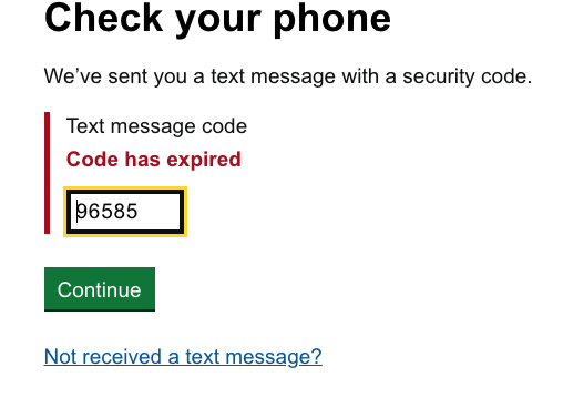 Examine security codes expiring · Issue #316 · GSA/notifications-admin · GitHub