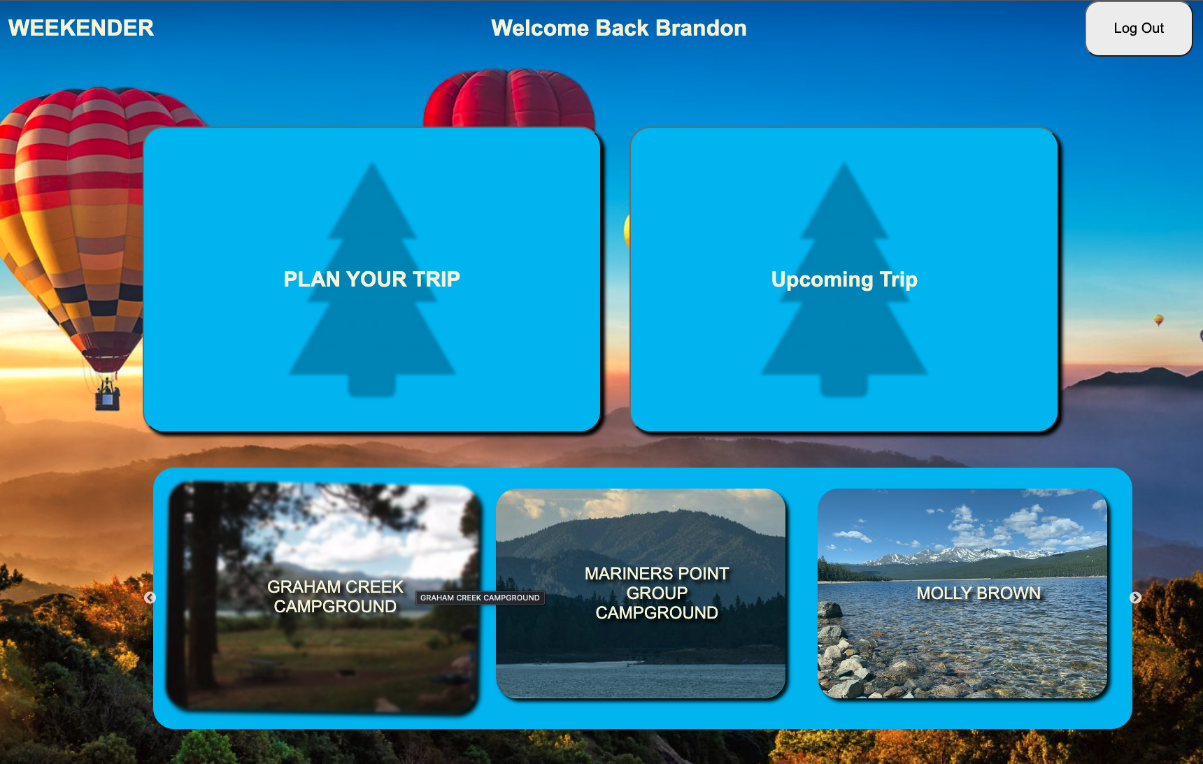 GitHub - READMEdont/weekender: An app to help plan your weekend trips.