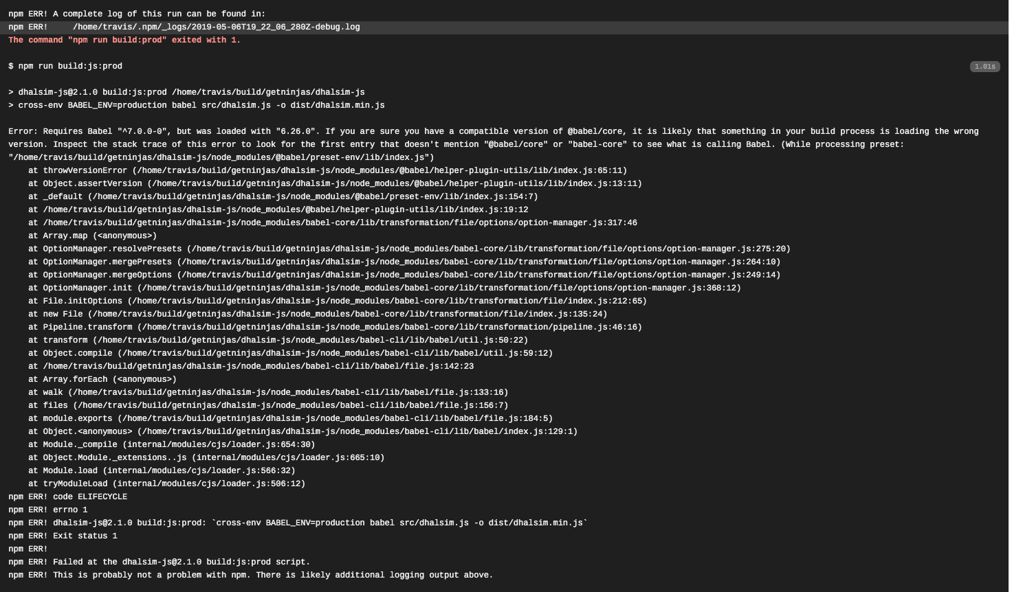 Update Babel · Issue #44 · getninjas/dhalsim-js · GitHub