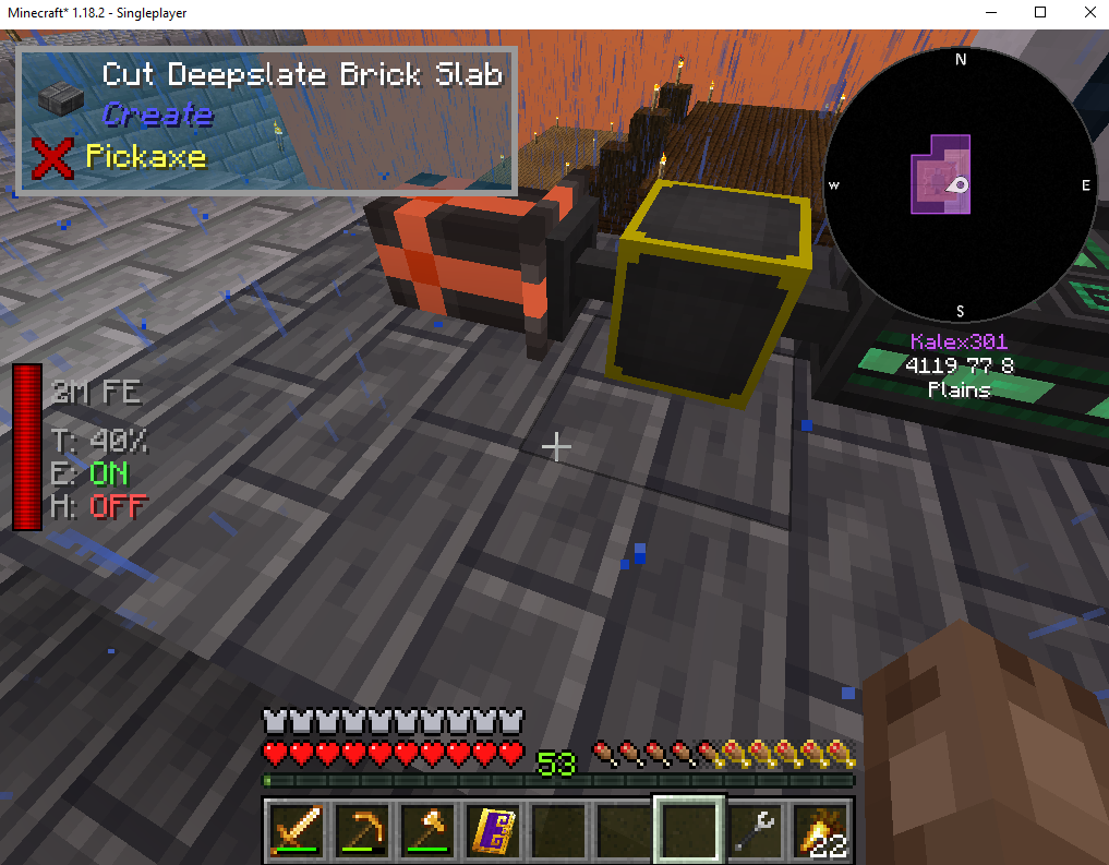 Energy pipe from pipez does not connect with flux plug from flux ...