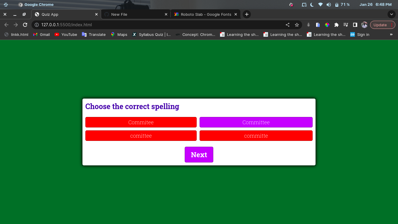 GitHub - yusfate4/Quiz-app