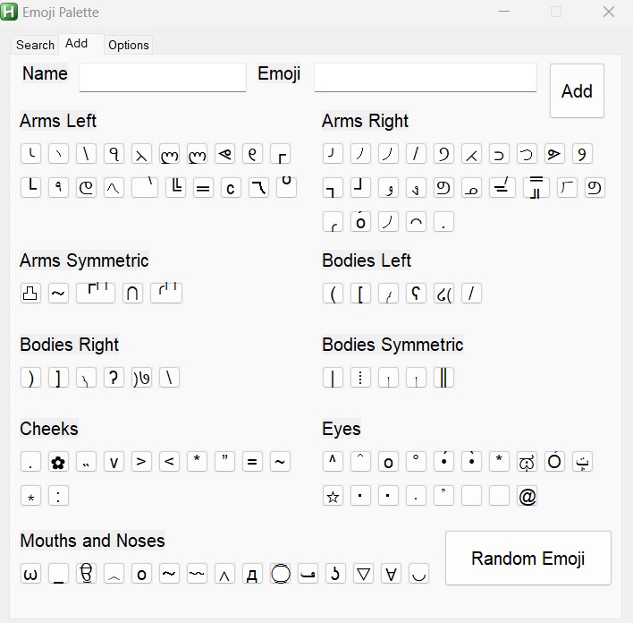 GitHub - DanielBoxer/emoji-palette: Customizable emoji library with ...
