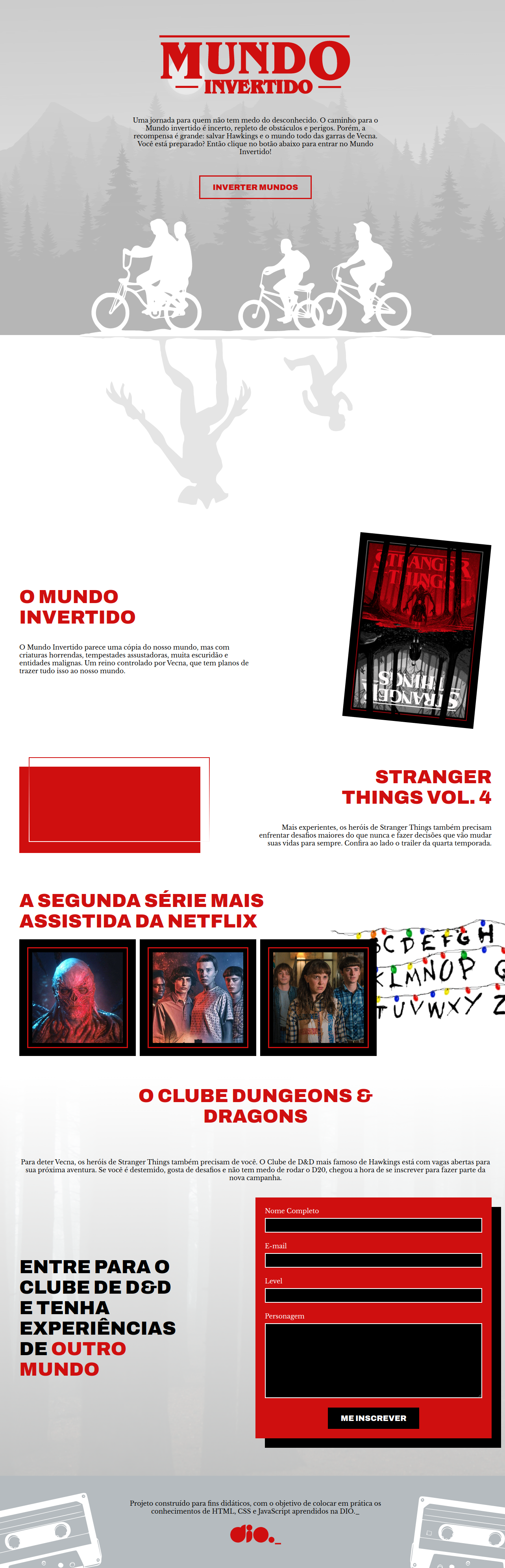 GitHub - SrNascimento40/mundo-invertido: Projeto de landing page criado com auxilio do curso ...