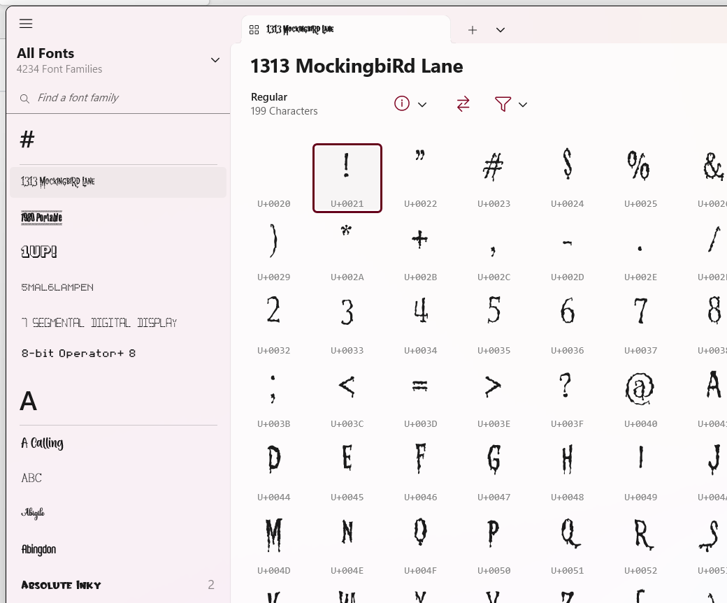 Only a few fonts are shown if installing too many fonts (potentially ... Only a few fonts are shown if installing too many fonts (potentially ...