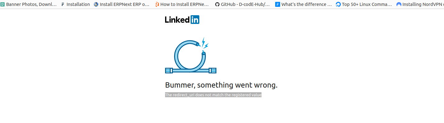 Issue - The redirect_uri does not match the registered value · Issue #36782 · frappe/erpnext ...