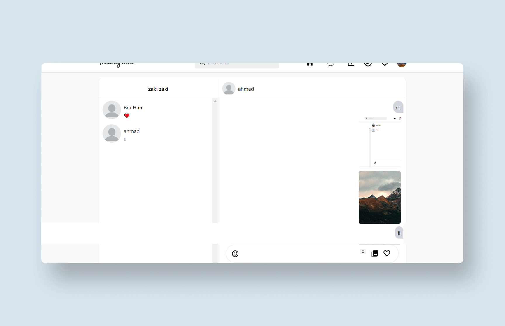 GitHub - khalil0258/Instagram-clone: full functional instagram clone