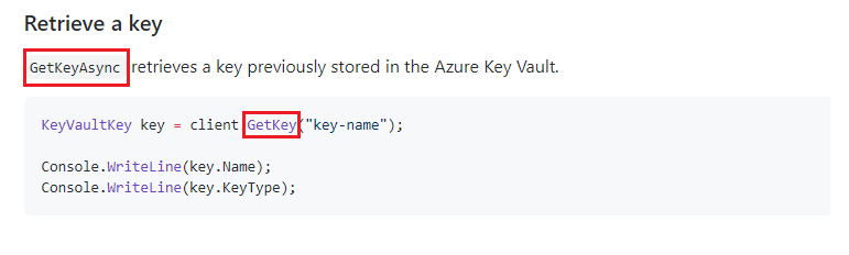 Azure.Security.KeyVault.Keys Readme issue · Issue #17623 · Azure/azure-sdk-for-net · GitHub