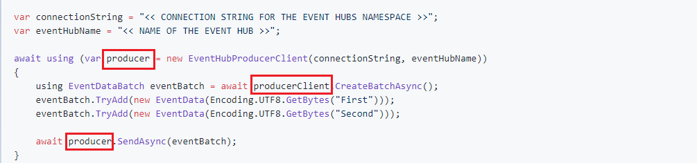 Azure.Messaging.EventHubs Readme issues · Issue #15303 · Azure/azure-sdk-for-net · GitHub