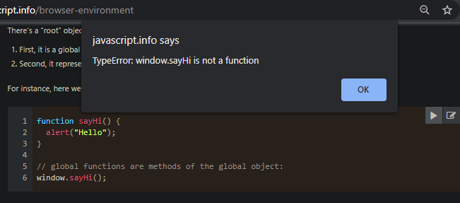 Q: shouldnt be working? window.sayHi(); · Issue #2746 · javascript-tutorial/en.javascript.info ...