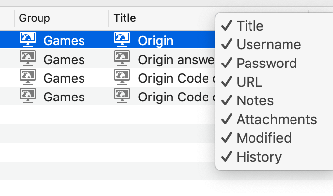 Custom Labels Can T Be Shown In The List · Issue 960 · Macpass Macpass · Github