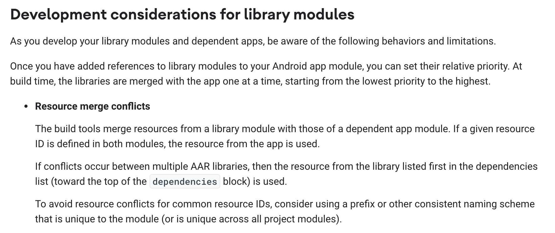 Detect resource conflicts · Issue #242 · autonomousapps/dependency-analysis-gradle-plugin · GitHub