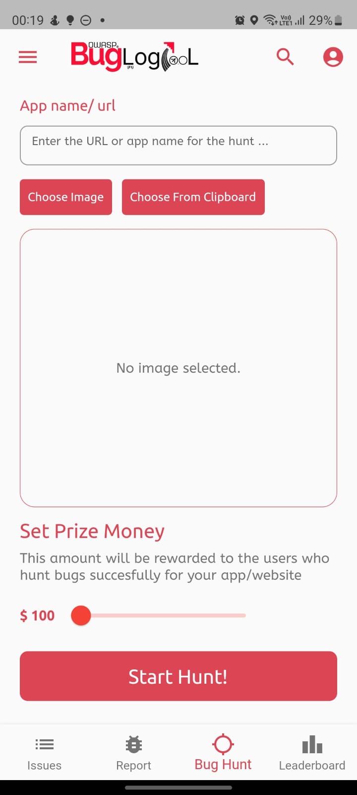 Show Active Bug Hunts On The App · Issue 249 · Owasp Bltblt Flutter · Github