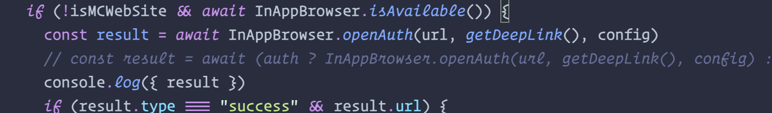 Android `openAuth` method cancels browser on deep link redirection · Issue #239 · proyecto26 ...