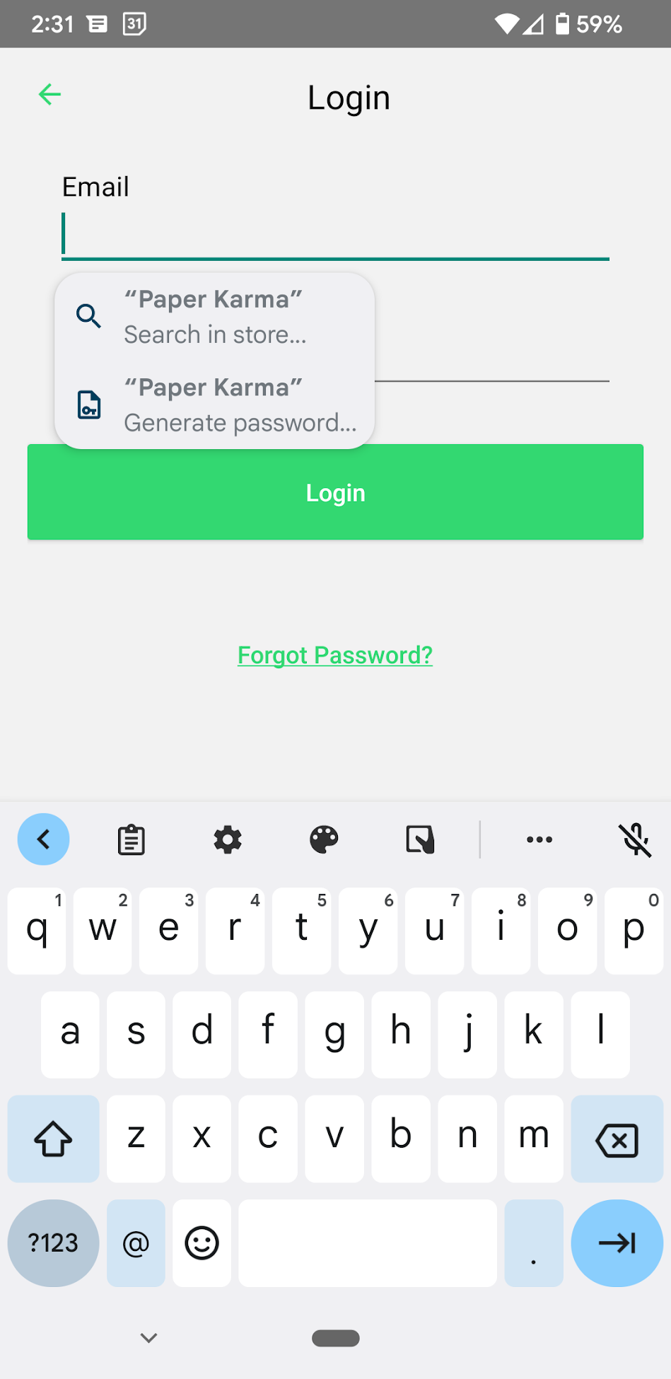 [feature] Use Domain Name As Search Rather Than App Name · Issue 1715 · Android Password Store