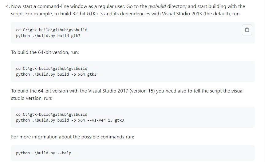 Microsoft Visual Studio 2019 Professional Install GTK - Version GTK-3 ...