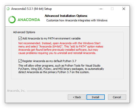 Update Installation Docs To Get Users To Add Anaconda To Path · Issue 142 · Pymedphyspymedphys