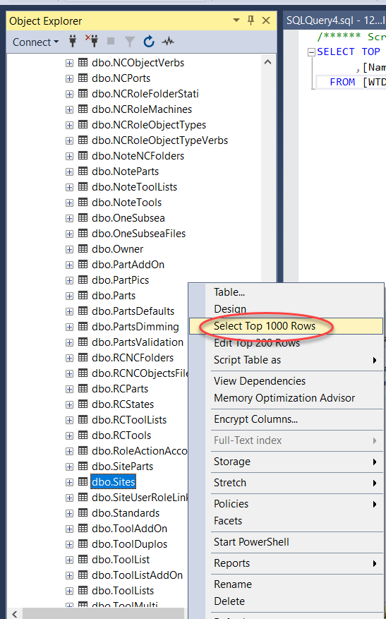 Add create new query to the right-click context menu · Issue #1036 · HeidiSQL/HeidiSQL · GitHub