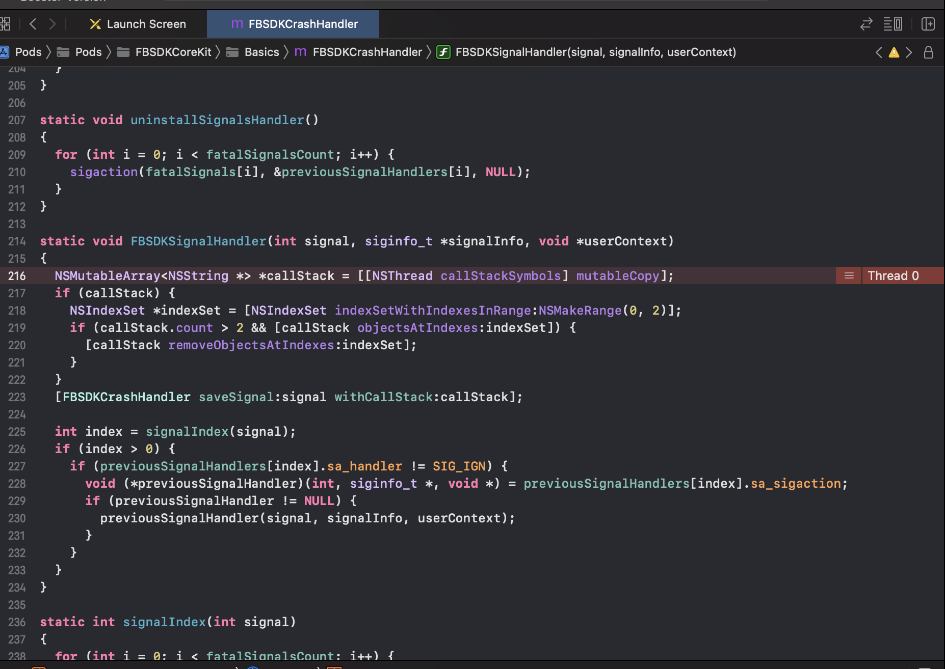 Crashes reports on App Store with our application on production · Issue ...